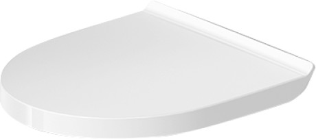 Сиденье для унитаза DuraStyle Basic 43,3х37,2 см, дюропласт, с ...
